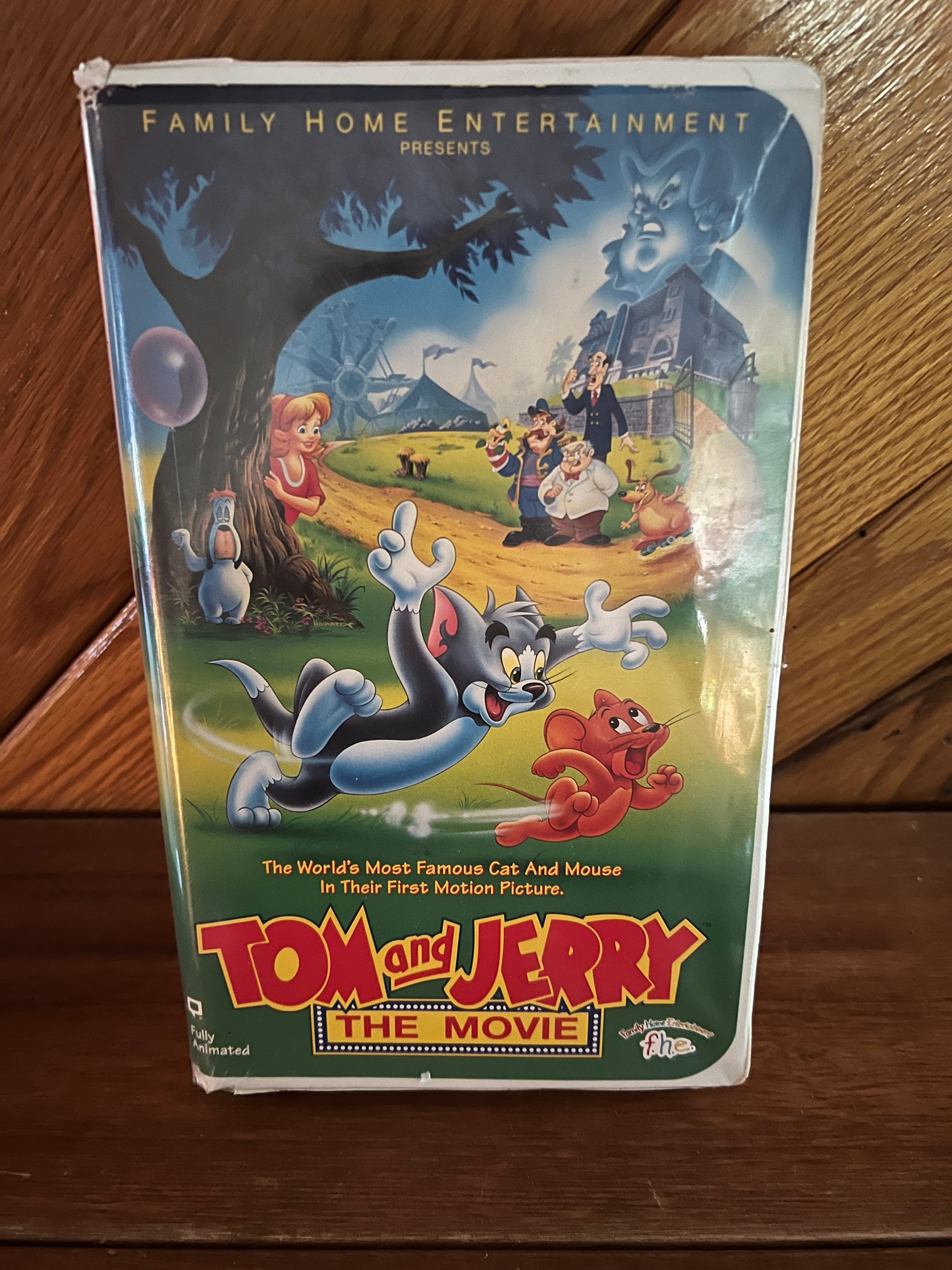 Vintage Tom and Jerry the Movie VHS Tape 1993 Cartoon Clamshell Case - Etsy