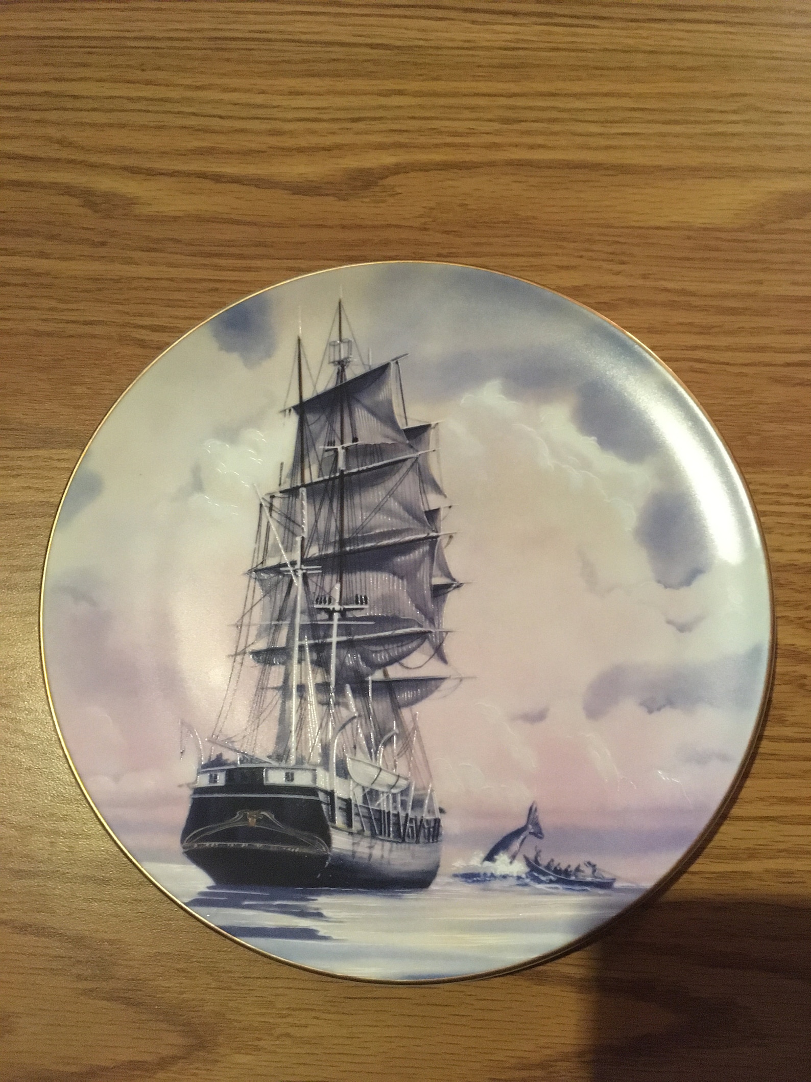 Danbury Mint Great American Sailing Ships Plates Set of 4 The | Etsy