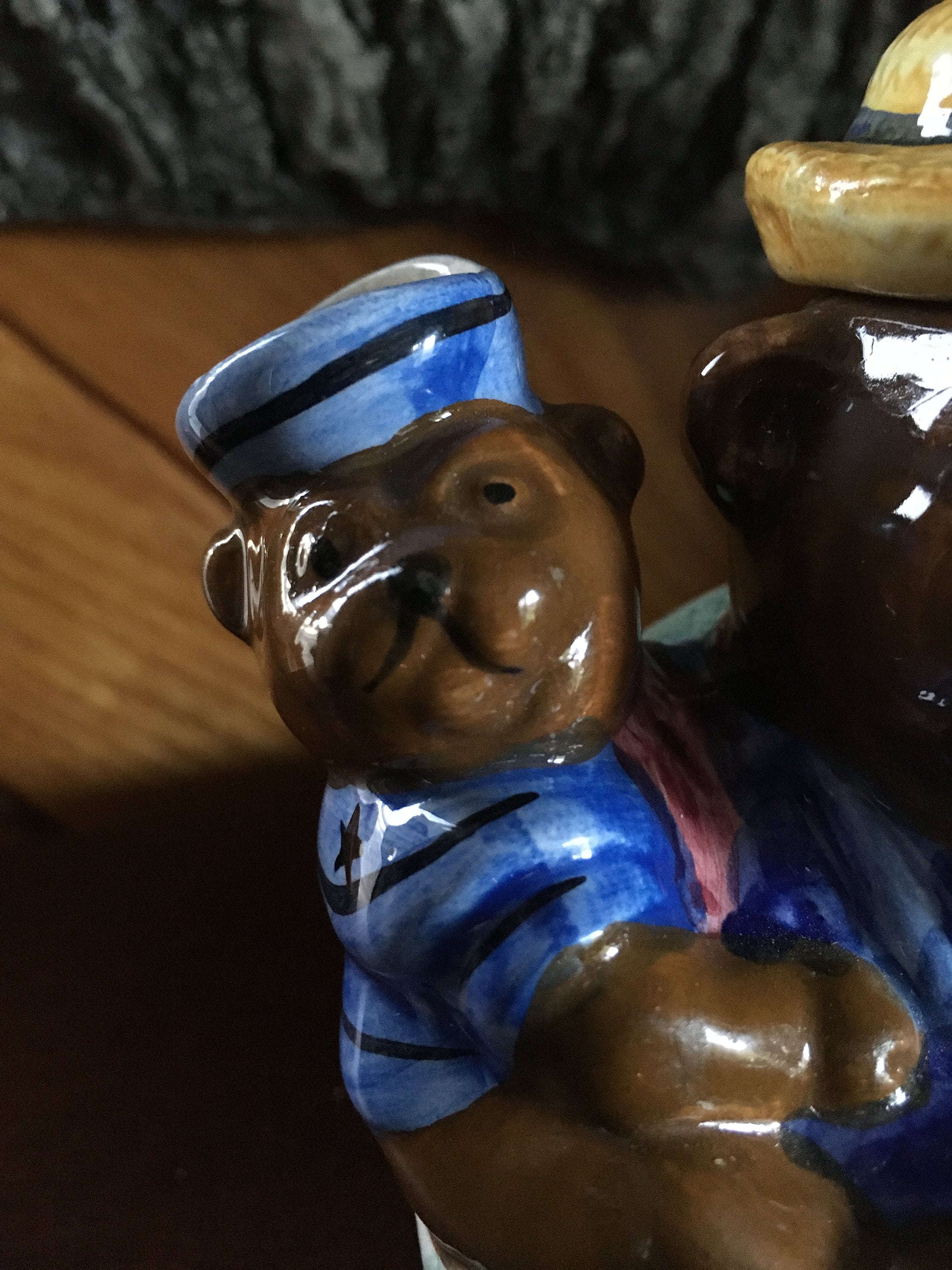 Beautiful Three Bears Teapot by Express Productions Hand Painted Unique ...