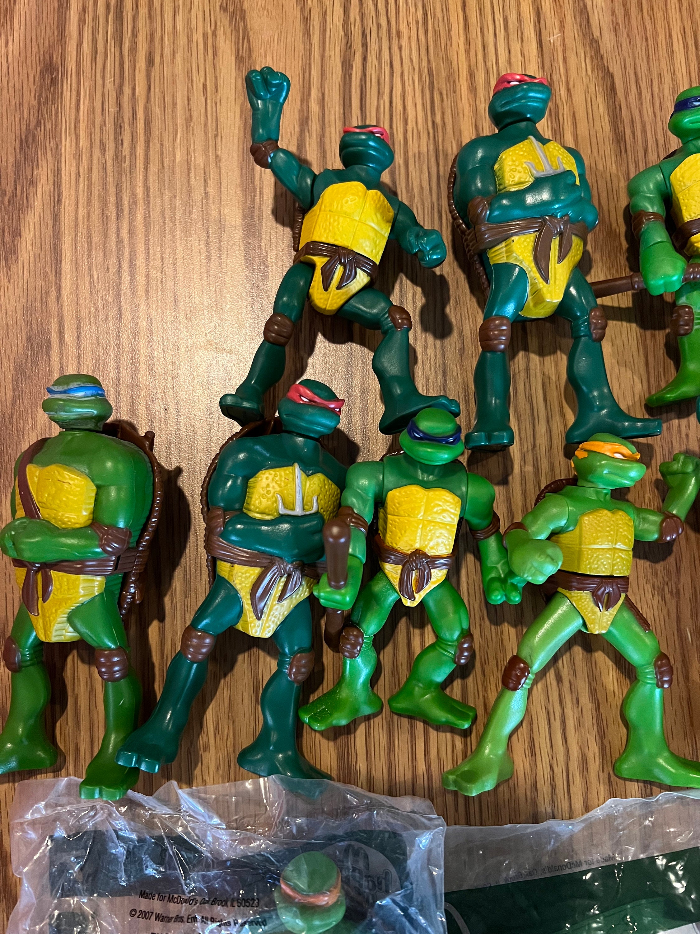 Vintage Teenage Mutant Ninja Turtles Mcdonald Happy Meal Toys - Etsy