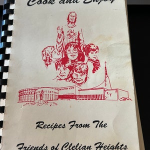 Vintage Cookbook Spiral Bound 1980s Pennsylvania Compilation of Recipes ...