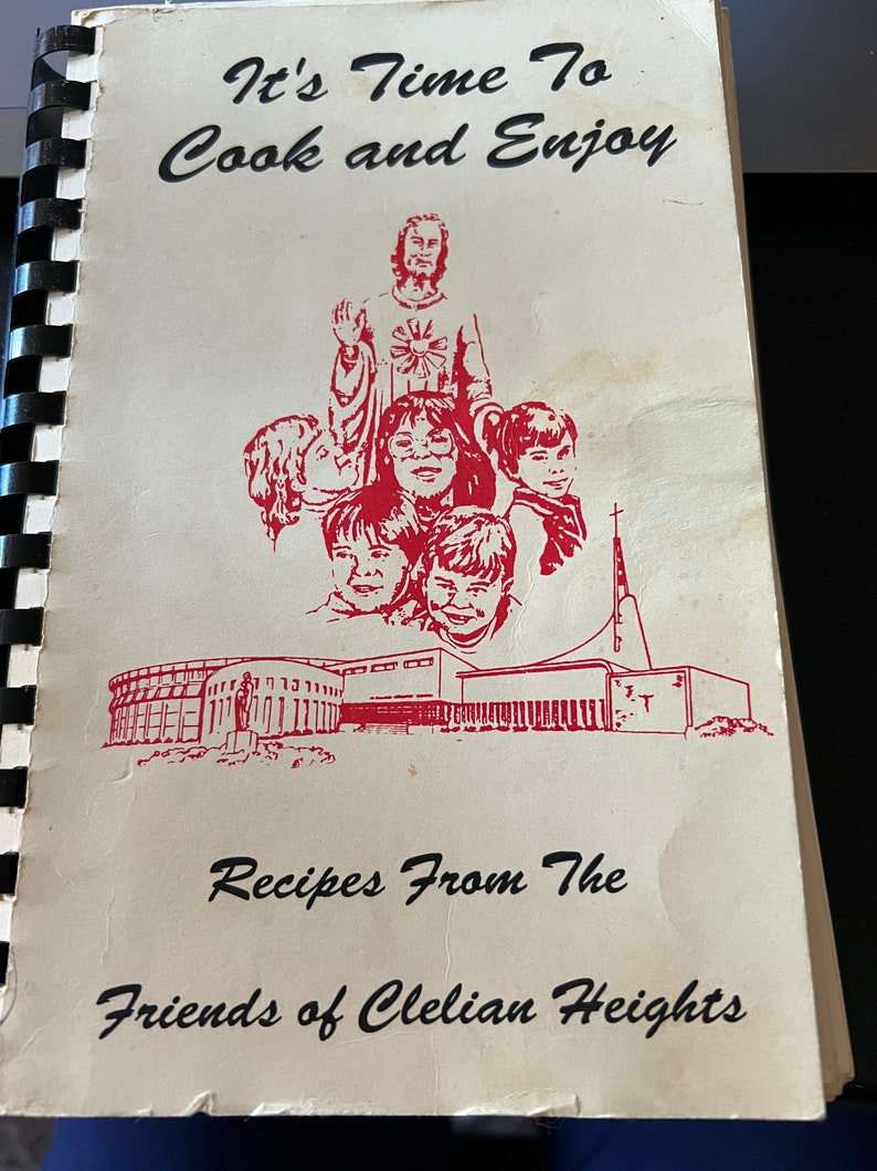 Vintage Cookbook Spiral Bound 1980s Pennsylvania Compilation of Recipes ...