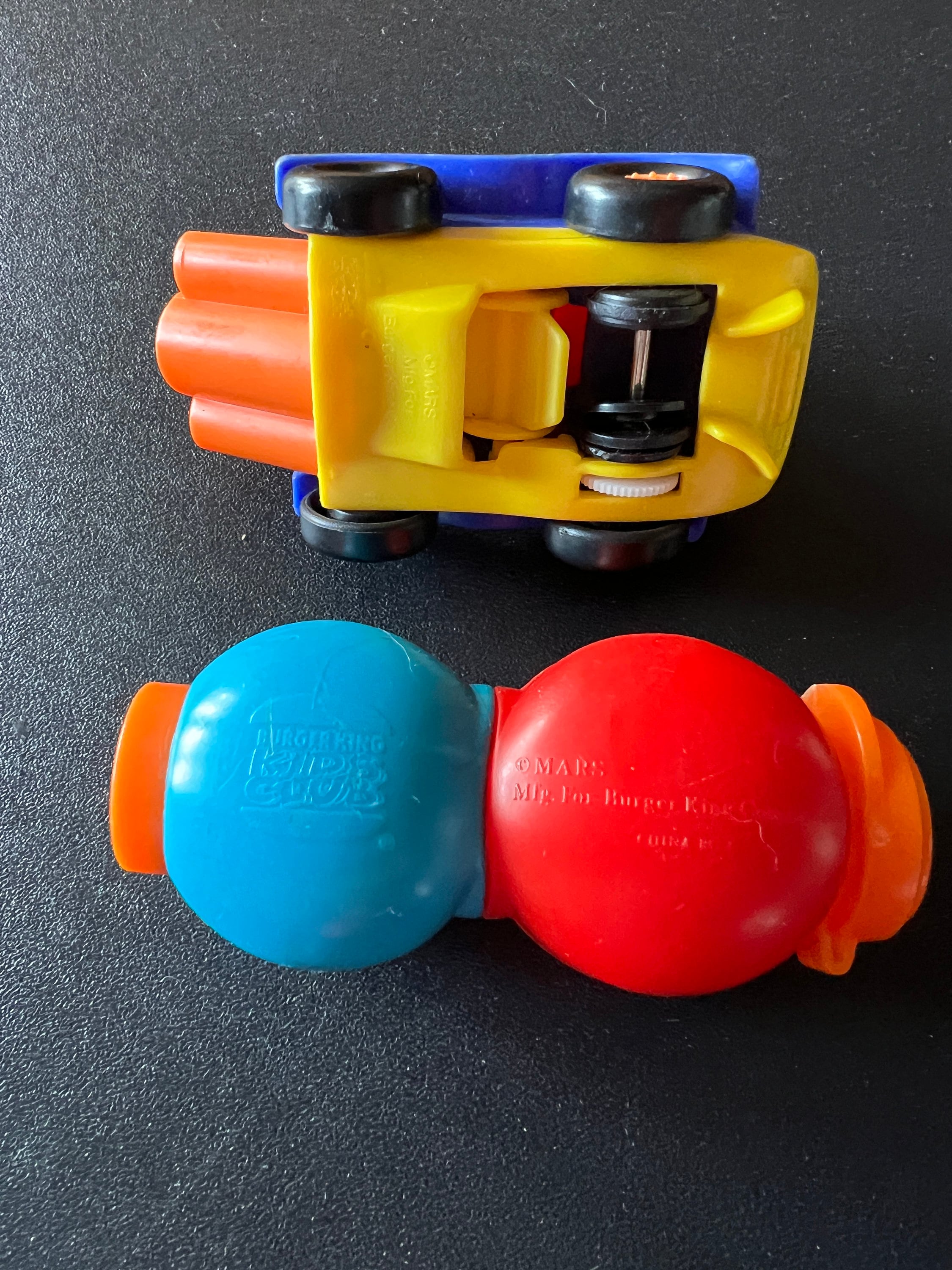 1997 Vintage Burger King M&M Minis Giggle Stick and Car - Etsy