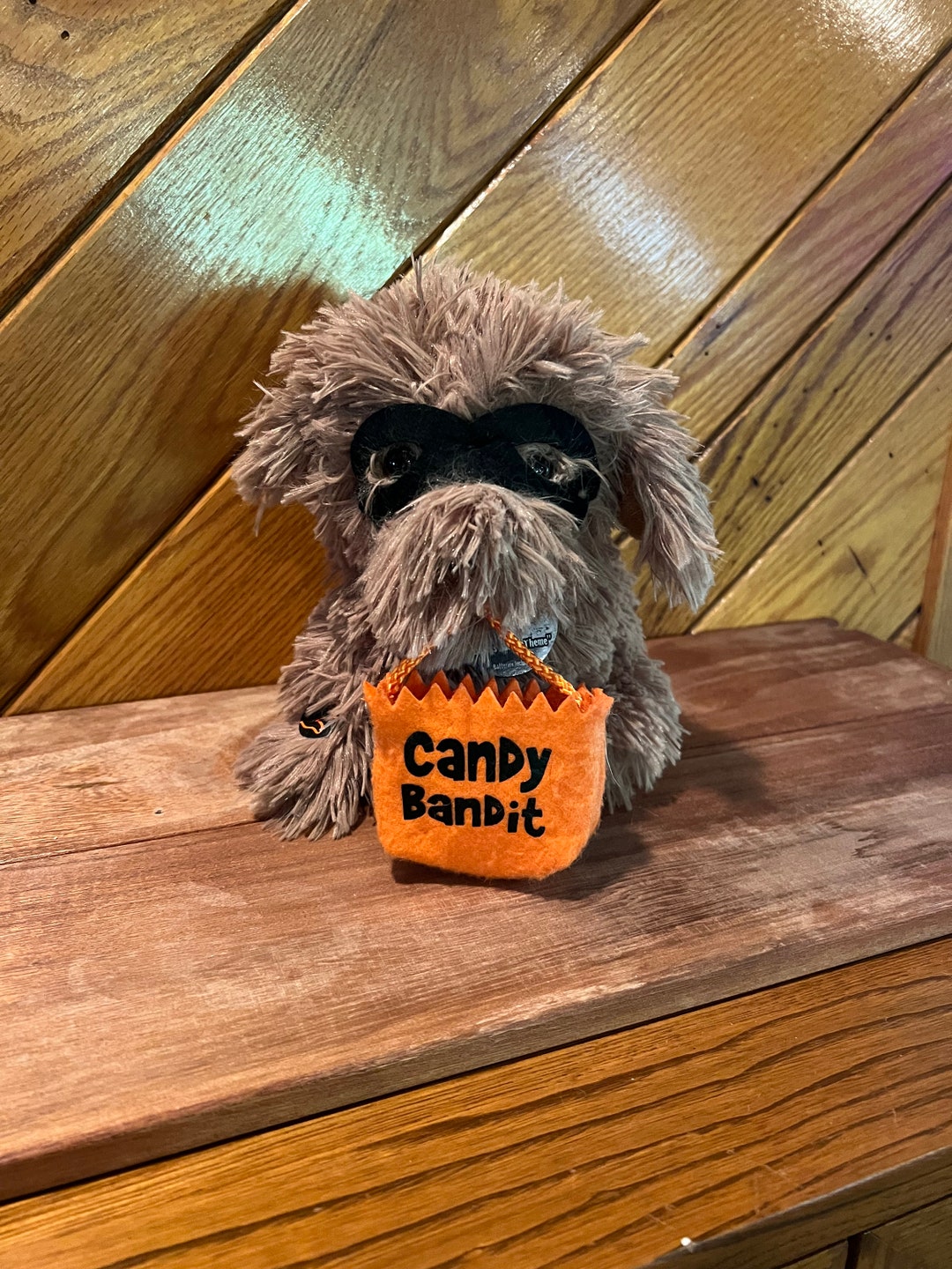 Halloween Puppy Dog Candy Bandit Animated Musical Dances to the Addams ...