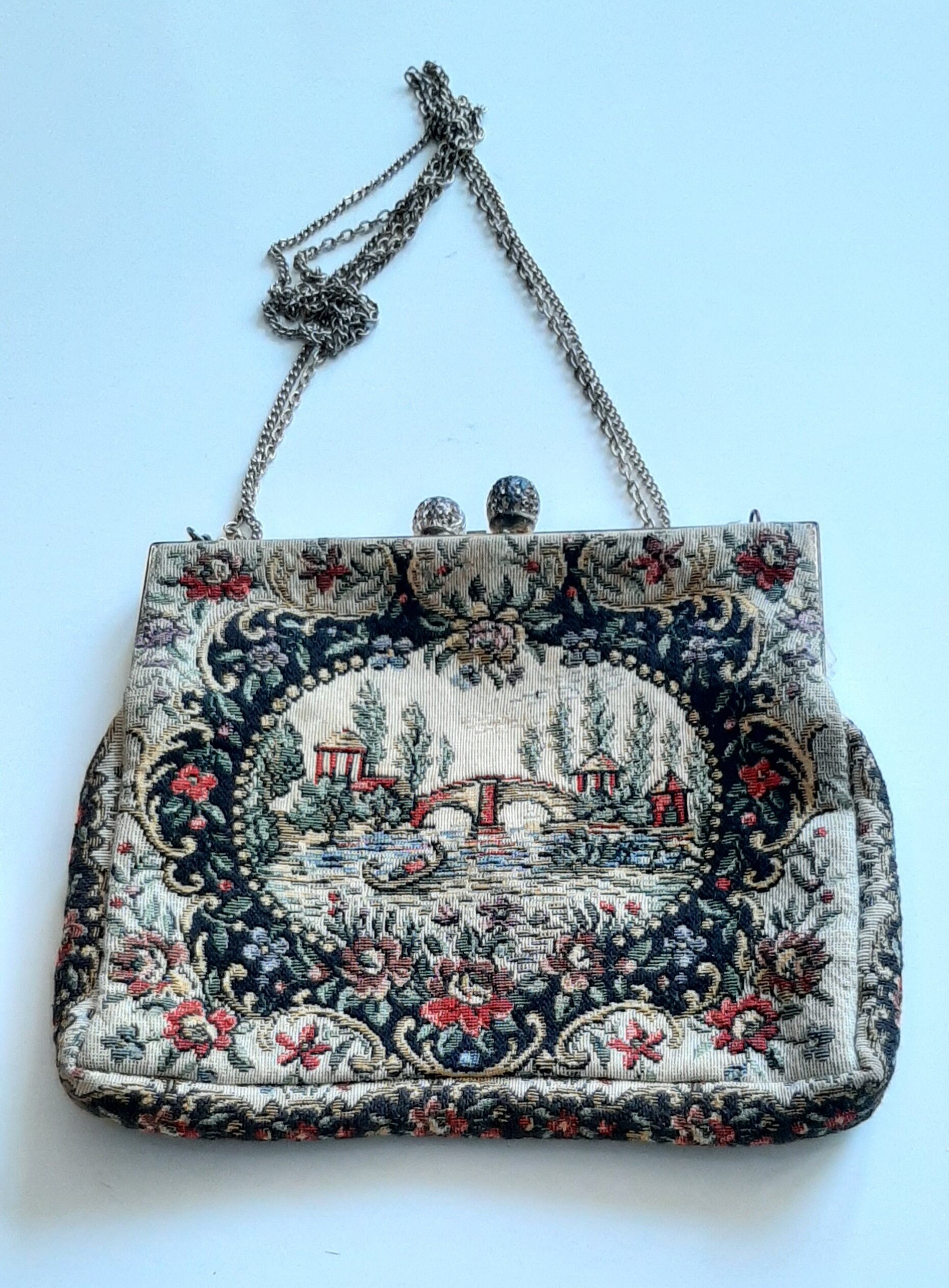 Walborg Tapestry Evening Purse, Made in France - Etsy