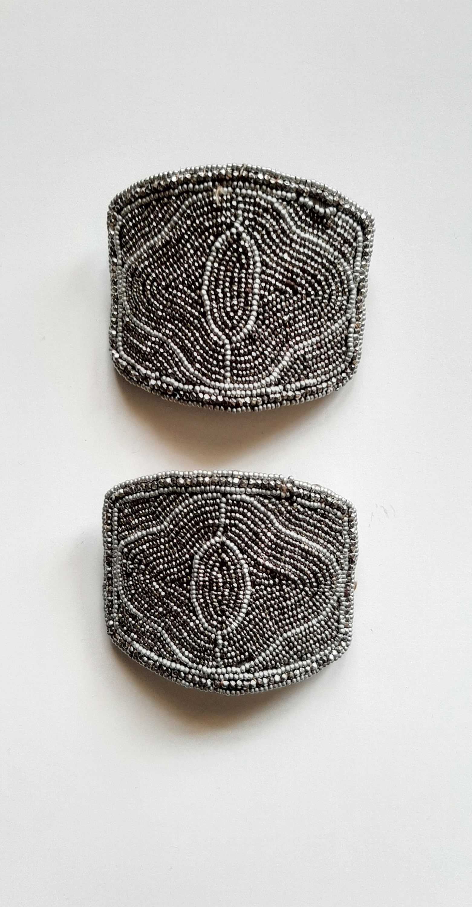 Early 1900's Beaded Shoe Clips - Etsy