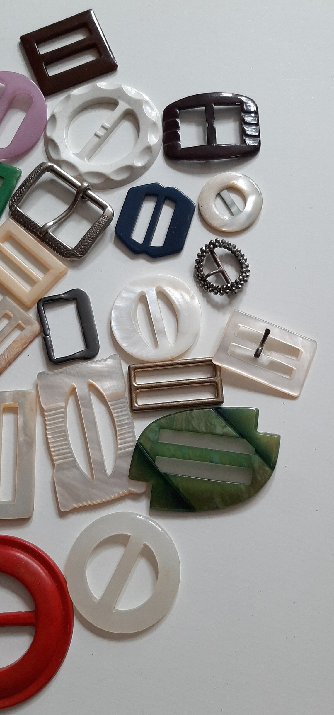 Large Lot of Vintage Buckles - Etsy