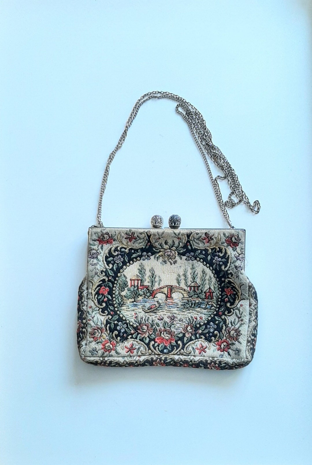 Walborg Tapestry Evening Purse, Made in France - Etsy