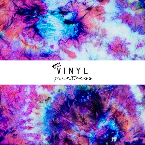 Pastel Tie Dye Vinyl / 12 X 12 / Siser Easypsv | Etsy