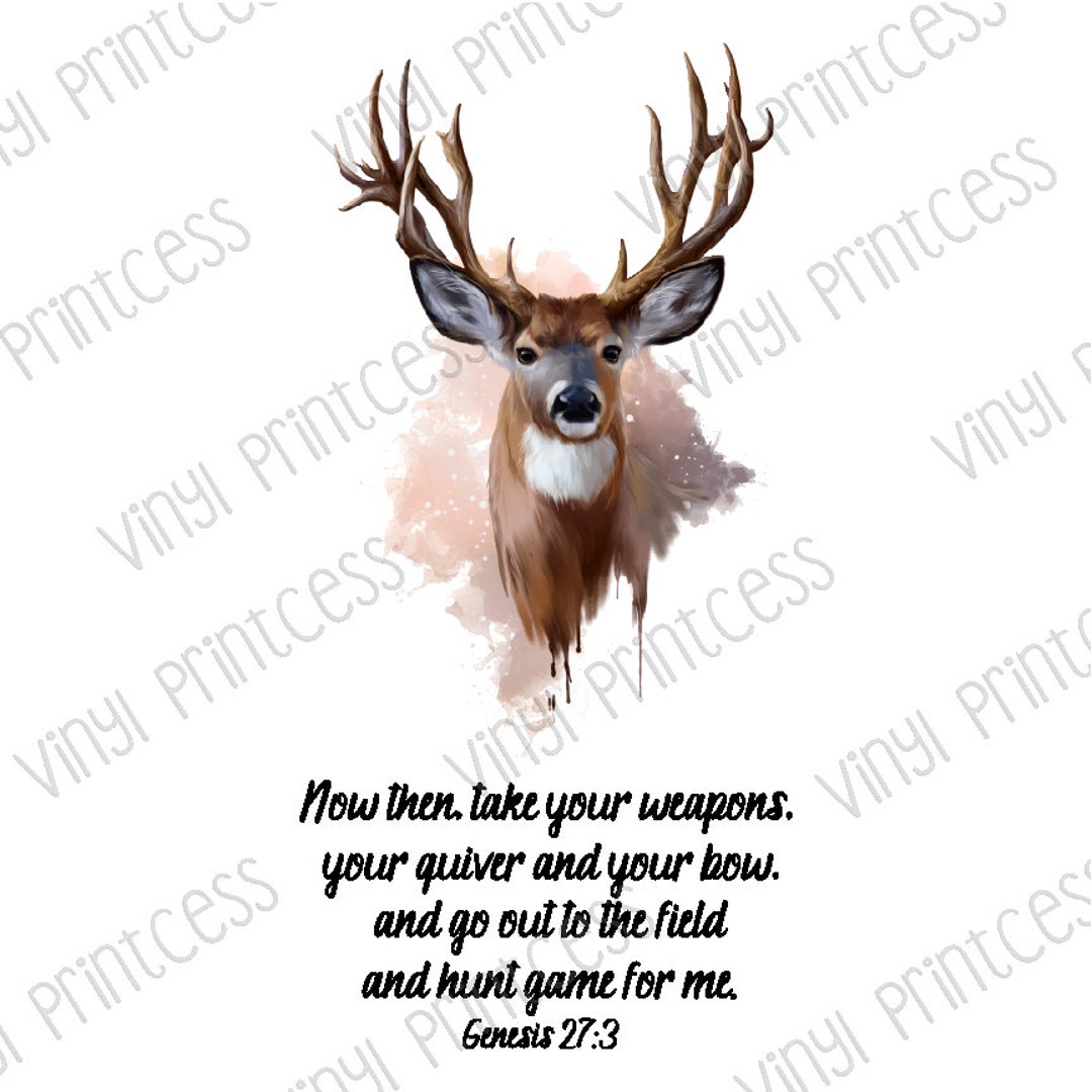 Hunter's Prayer PNG Digital Download - Sublimation File Download - Deer ...