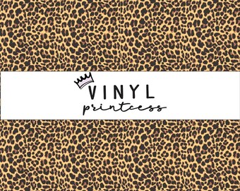 Leopard Print Vinyl | Etsy
