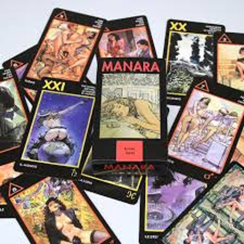 Manara Sex Tarot Cards Etsy