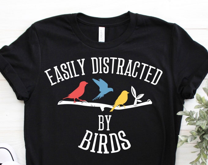 Bird Watching T-shirt, Bird Watching Gifts, Bird Lover Gift, Bird ...