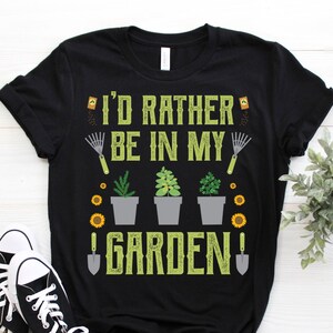 Gardening T-shirt, Gardening Gift, Gardener Tshirt, Plant Tee, Funny ...