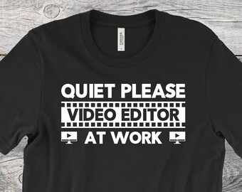 Video Editor Shirt | Etsy