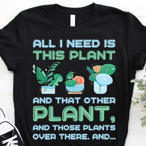 Gardening T-shirt Gardening Gift Gardener Tshirt Plant Tee - Etsy