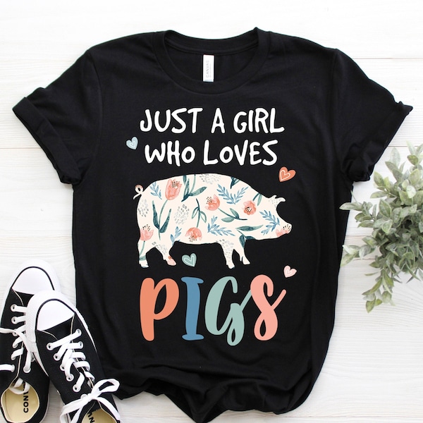 Pig T Shirt - Etsy