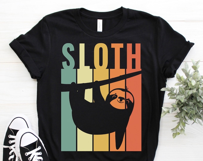 Funny Vintage Sloth Cycling Bike Bicycle Riding Biking | Etsy