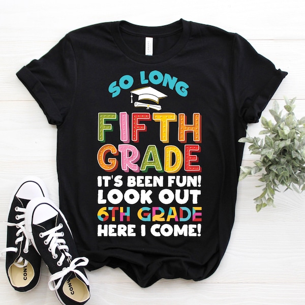 Family 5th Grade Graduation Shirts - Etsy