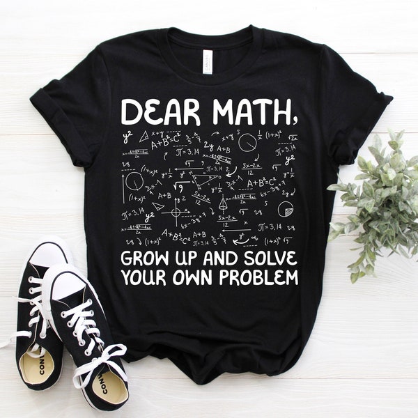 Funny Math T Shirt - Etsy