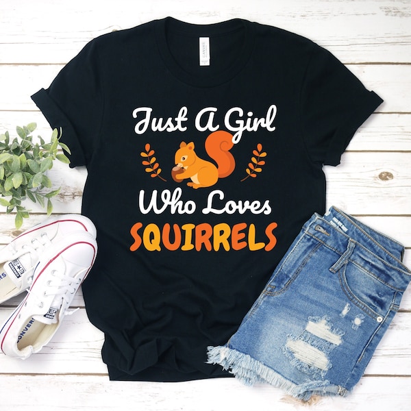 Squirrel T Shirt - Etsy