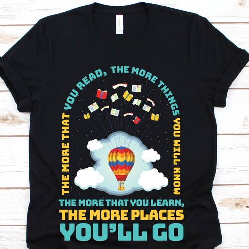 Reading T-shirt for Teachers Book Lover Shirt Read T - Etsy