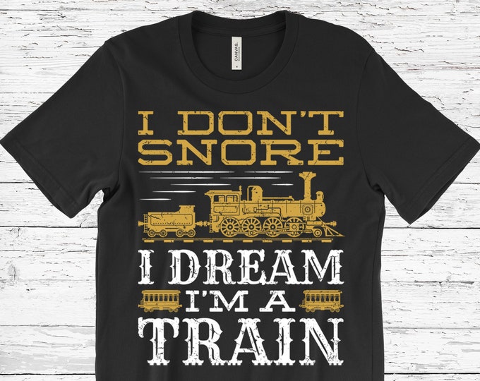 Train T-shirt Train T Shirts Railroad Shirt Train Tshirt - Etsy