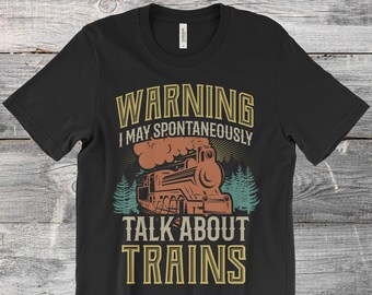 Train tshirts | Etsy