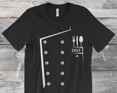 Chef Shirts Funny Chef T-shirt Chef Tee Shirts Cool Chef - Etsy