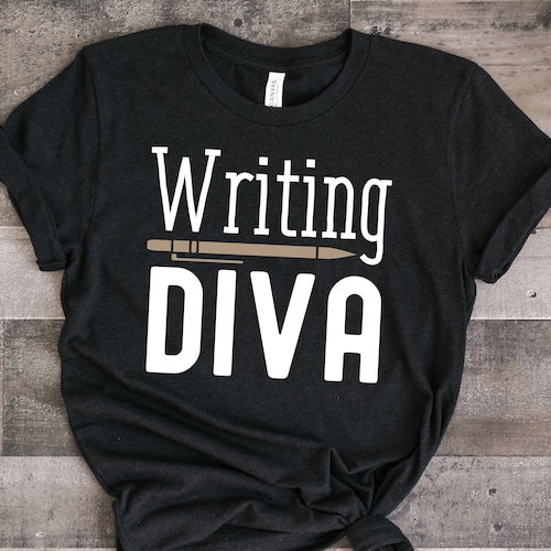 Writing T-shirt Writers Shirts Writer Tshirt Funny Author - Etsy