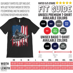 American Flag Snowmobile Snowmobiling Riding Lovers Rider Gift T-shirt ...