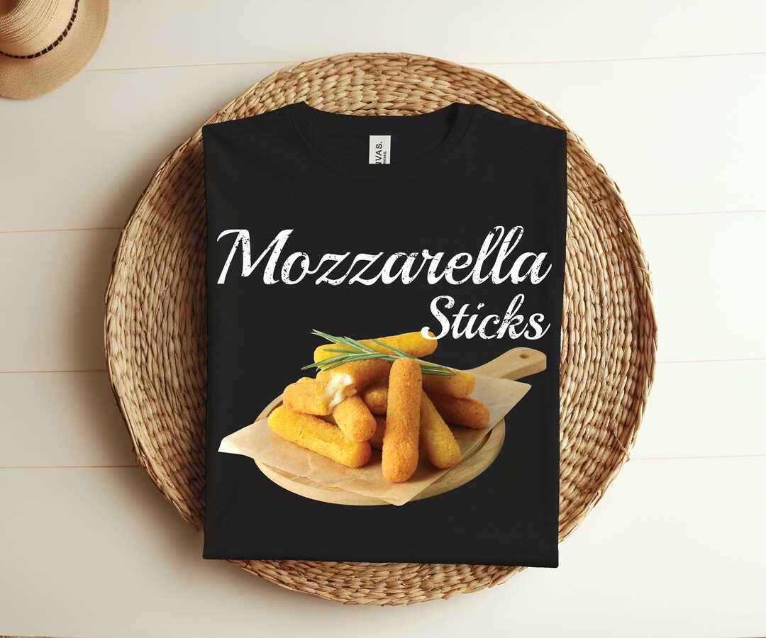 Mozzarella Sticks 90's Shirt, Mozzarella Stick Lover Bread Vintage T ...