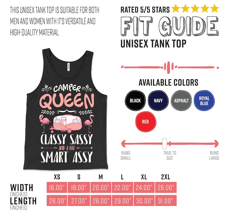 Camper Queen Classy Sassy and A Bit Smart Assy T-shirt, Camping Shirts ...