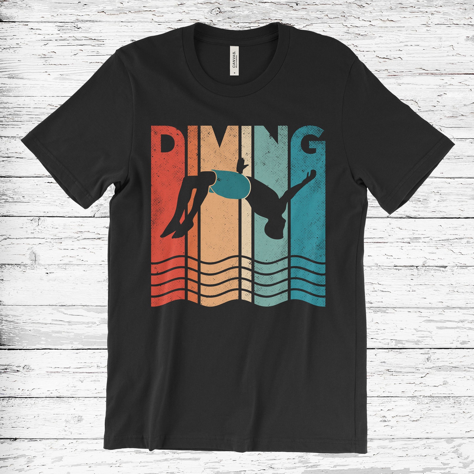 Dive Vintage Retro Style Springboard Platform Diving High Tower Board ...