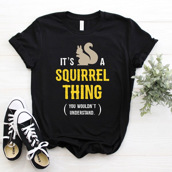 Squirrel T Shirt - Etsy
