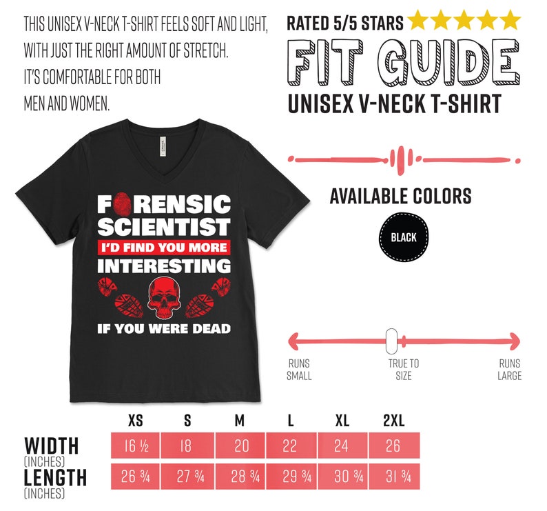 Forensic Science T-shirt, Crime Scene Evidence Tshirt, DNA Fingerprints ...