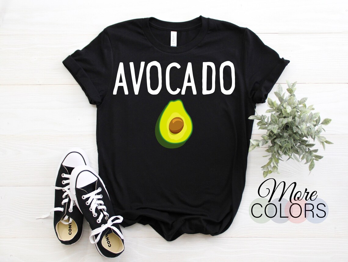 Avocado T-shirt, Vegan Shirt, Avocado Lover, Avocado Tank Top, Avocado ...