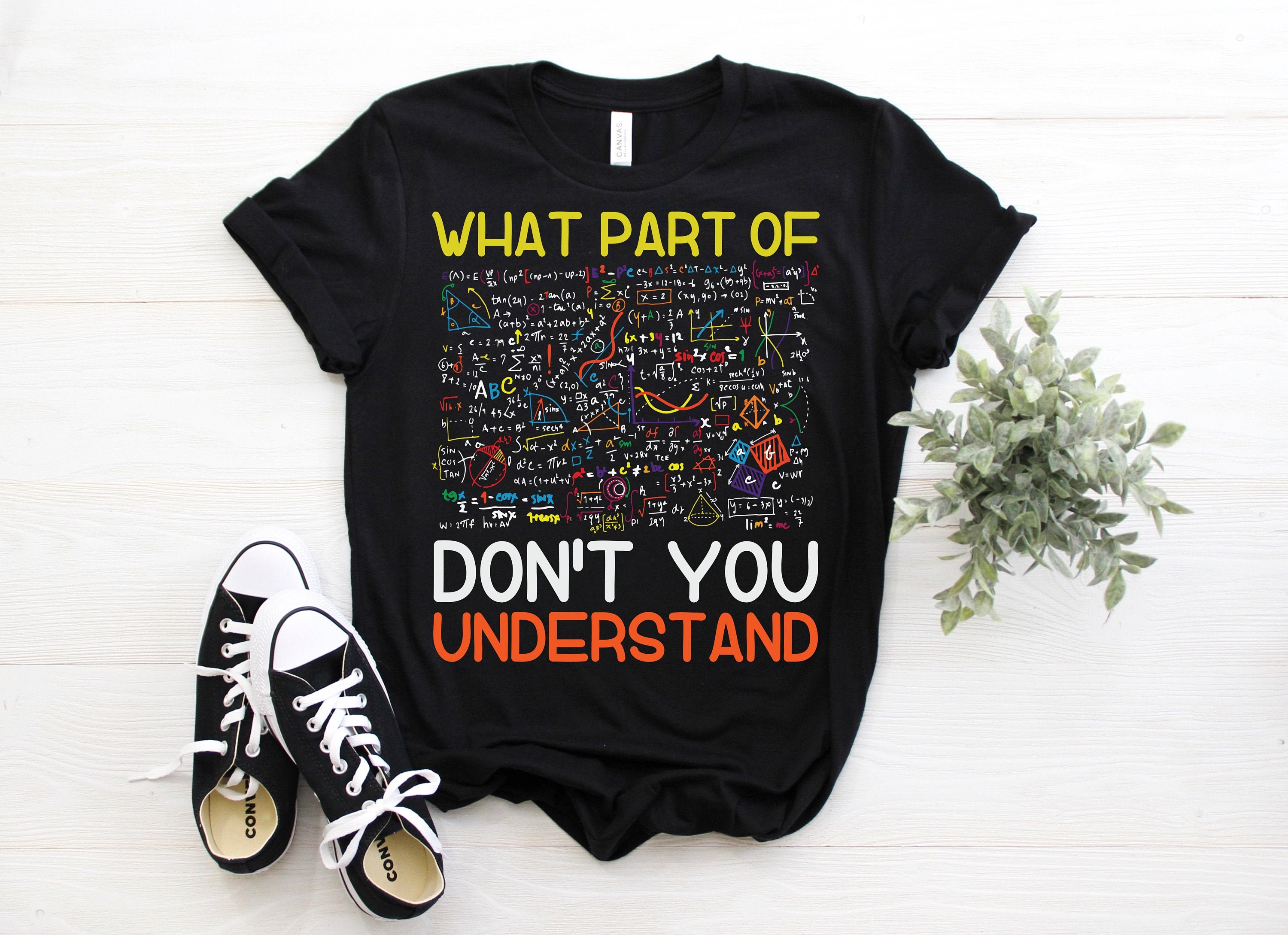 What Part of Don't You Understand Funny Math Teacher - Etsy