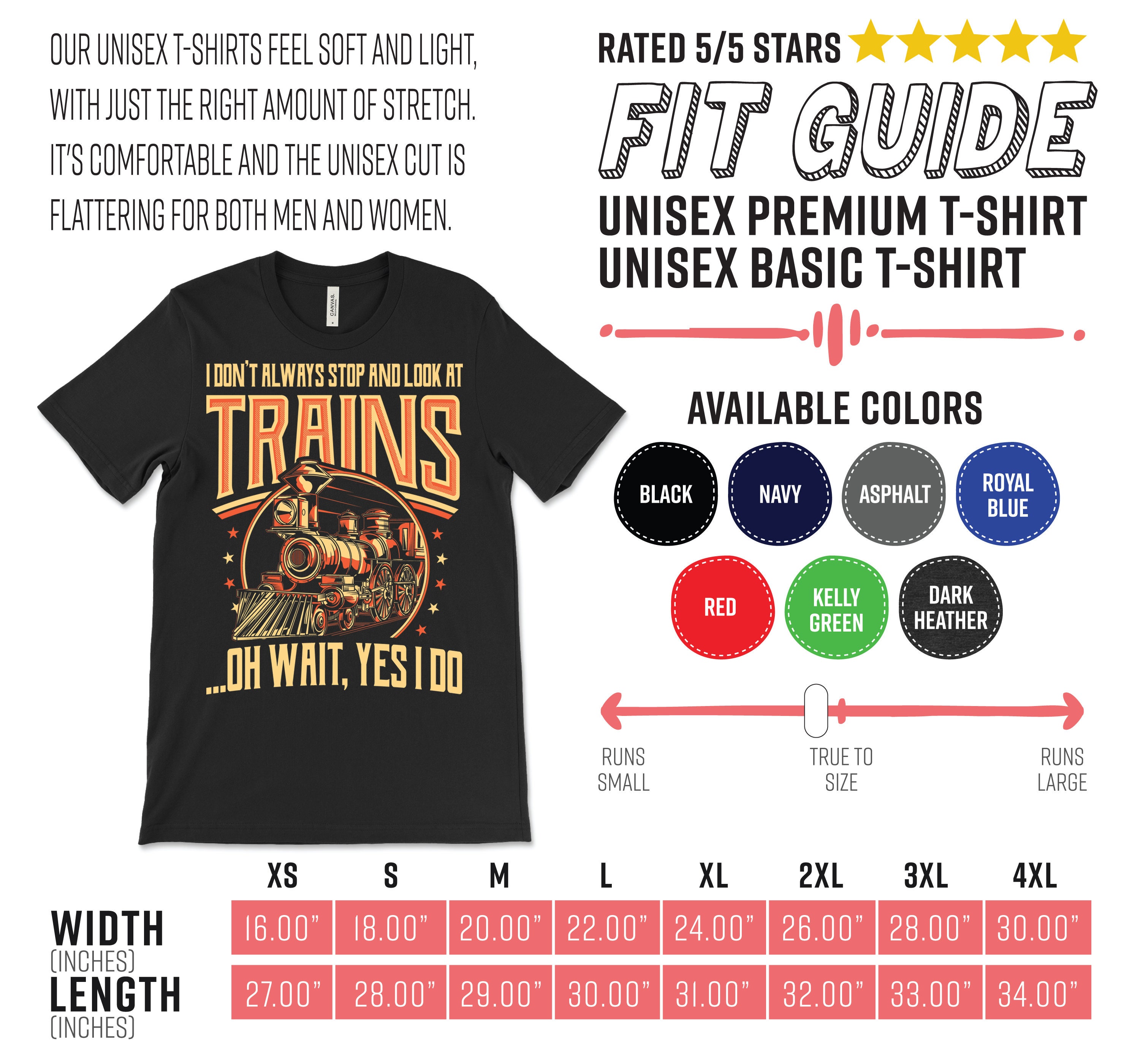 Train T-shirt Train T Shirts Railroad Shirt Train Tshirt - Etsy