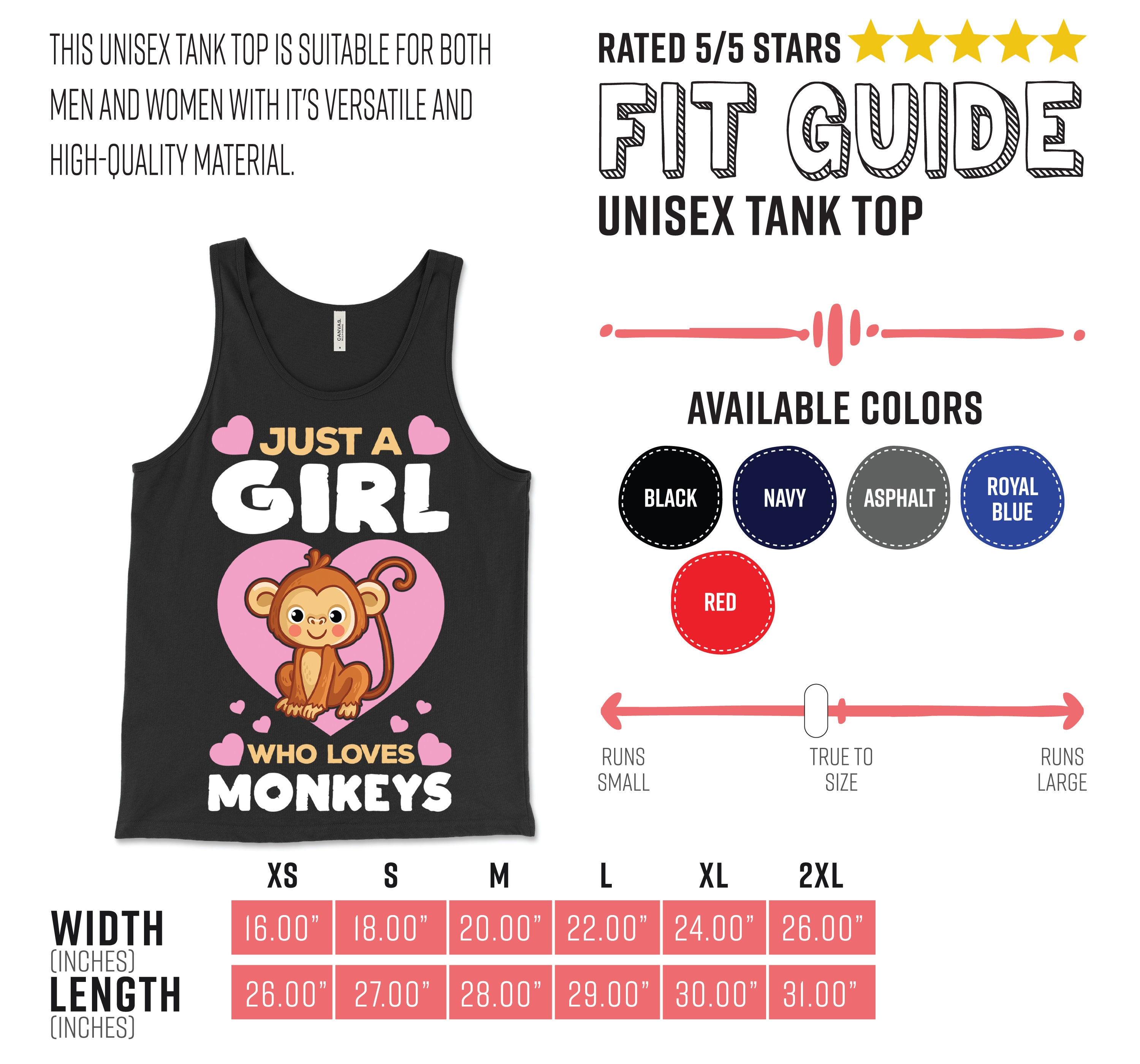 Just A Girl Who Loves Monkeys Cute Monkey Costume T-Shirt - Etsy España