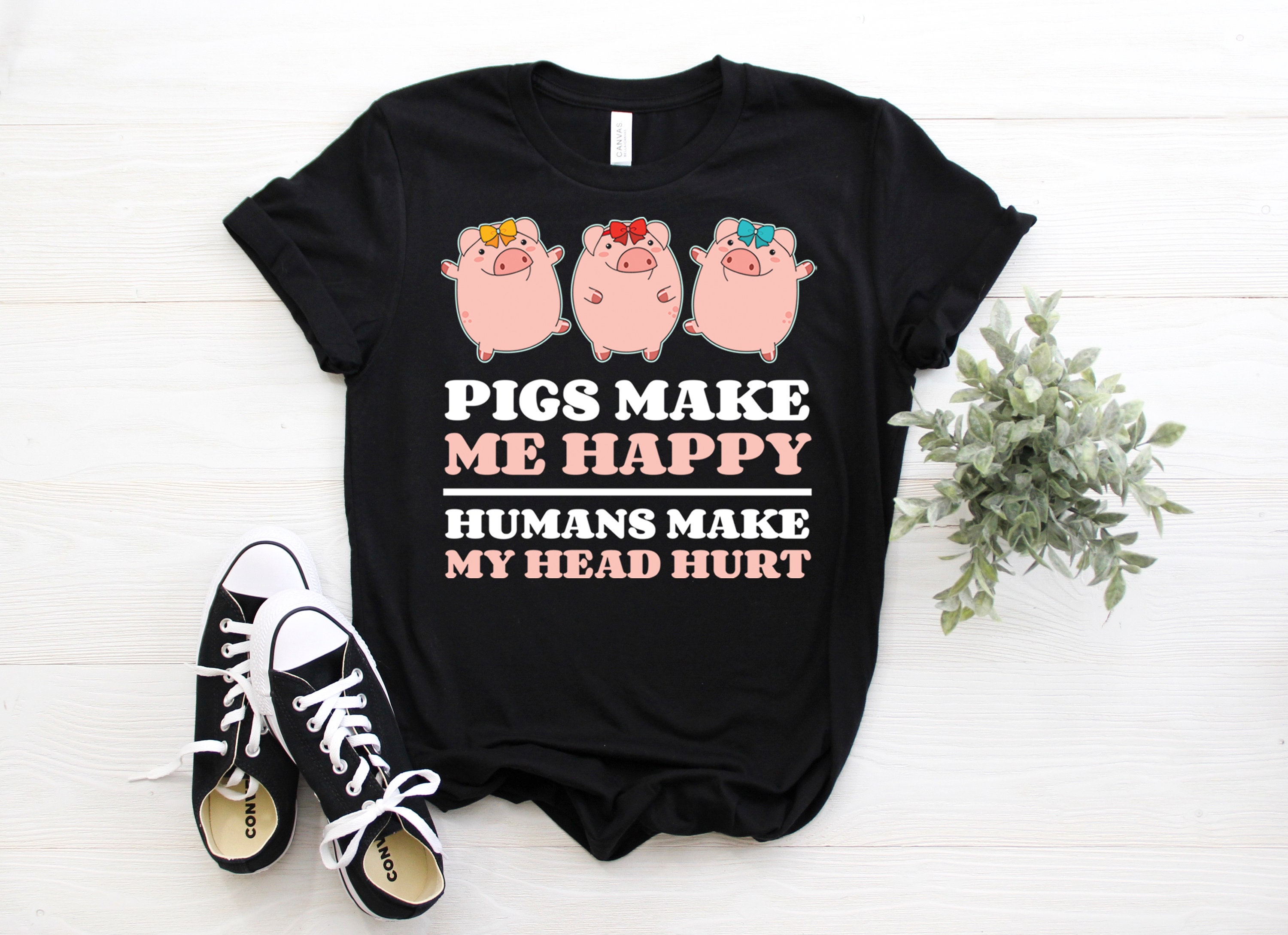 Pig Lover Gift Pig Funny Tee Pig T-shirt Funny Pig T - Etsy