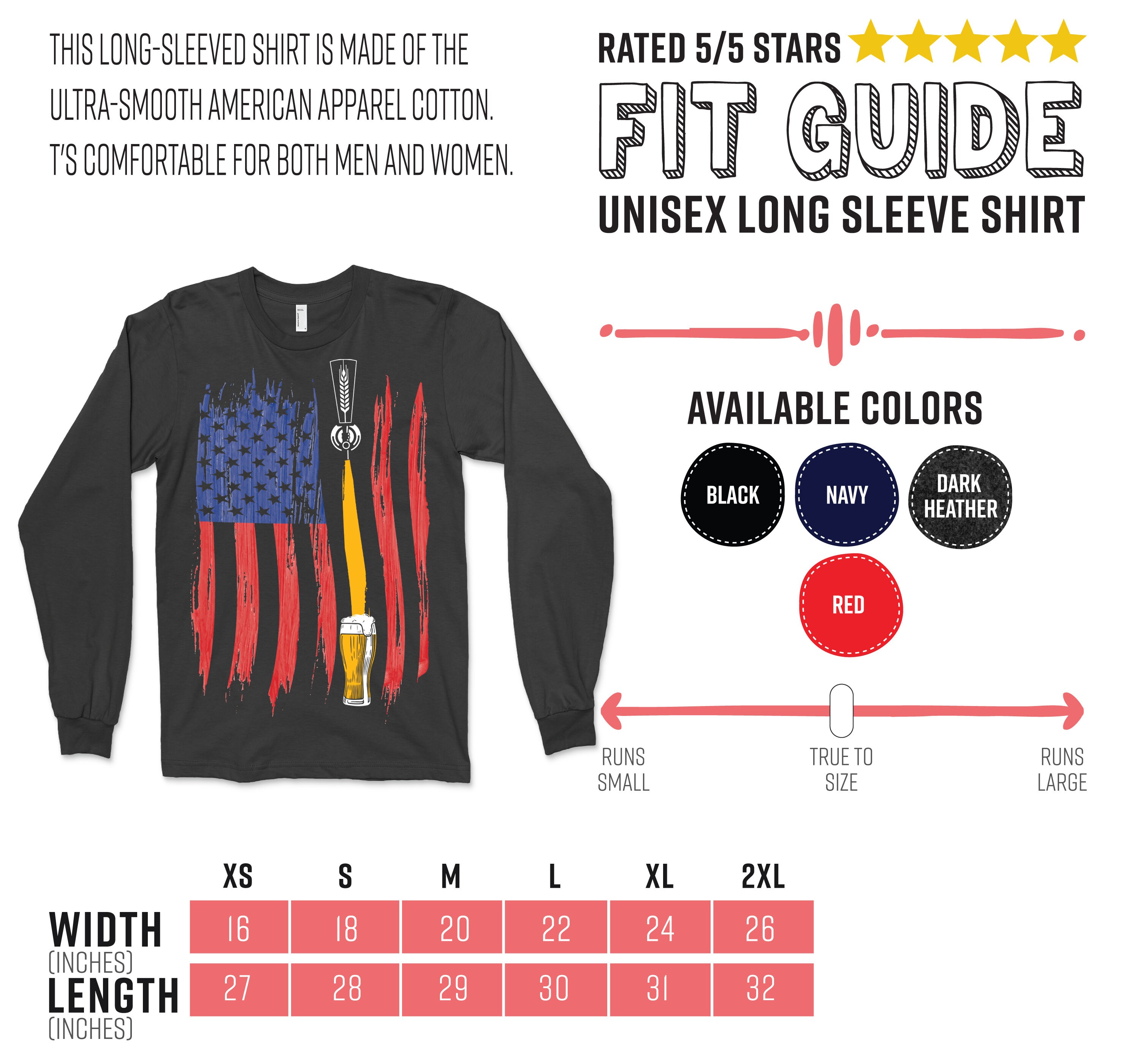 Craft Beer American Flag Vintage Beers Drinker Lover T-shirt - Etsy