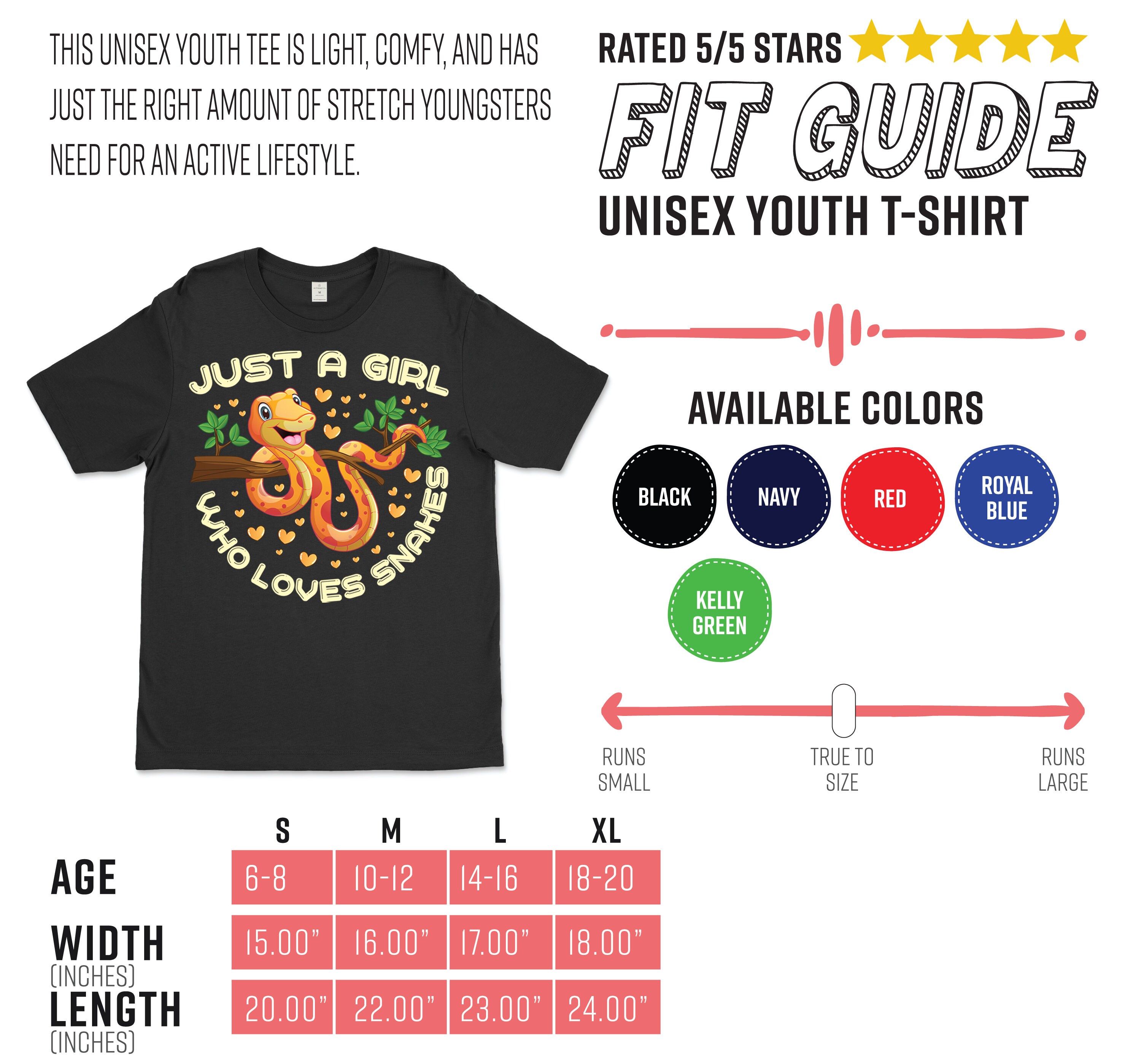 Just a Girl Who Loves Snakes T-shirt Funny Snake Shirts Cute - Etsy