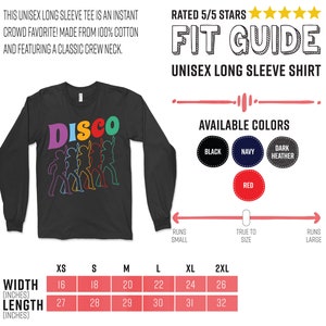 Disco T-shirt 70s Disco Themed Shirt Vintage Retro Dancing, 1970's ...