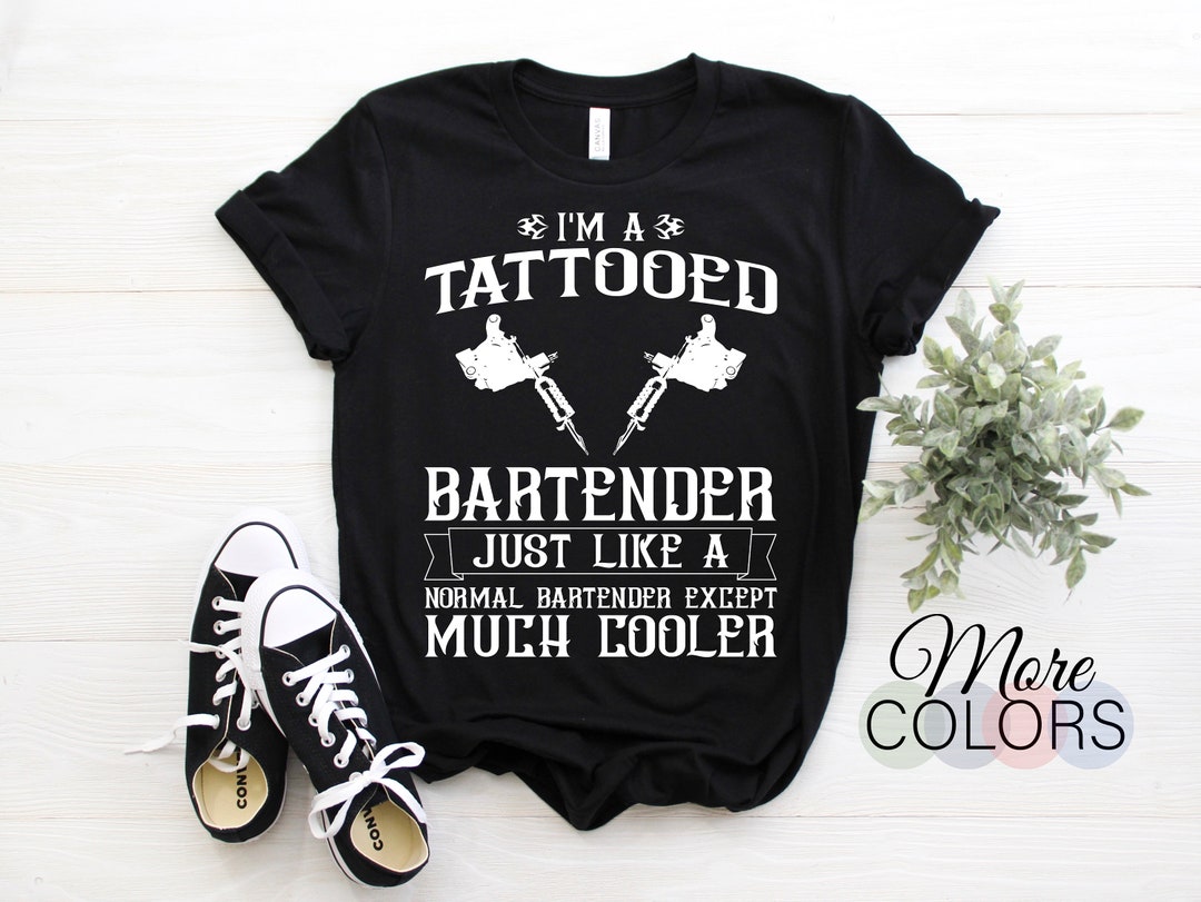 Bartender T-shirt, Bartender Gifts, for Bartending School, Drinking Bar ...