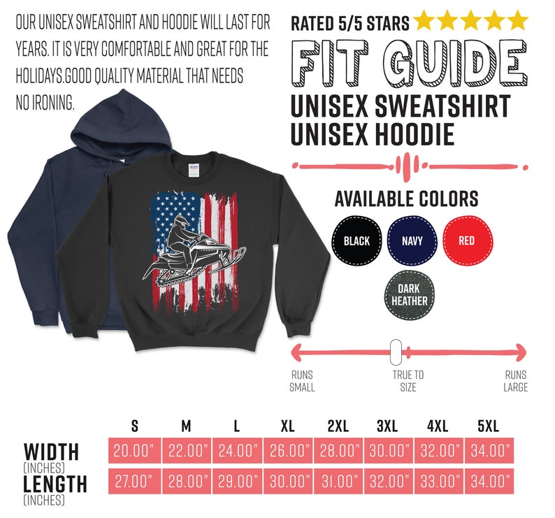 American Flag Snowmobile Snowmobiling Riding Lovers Rider Gift T-shirt ...
