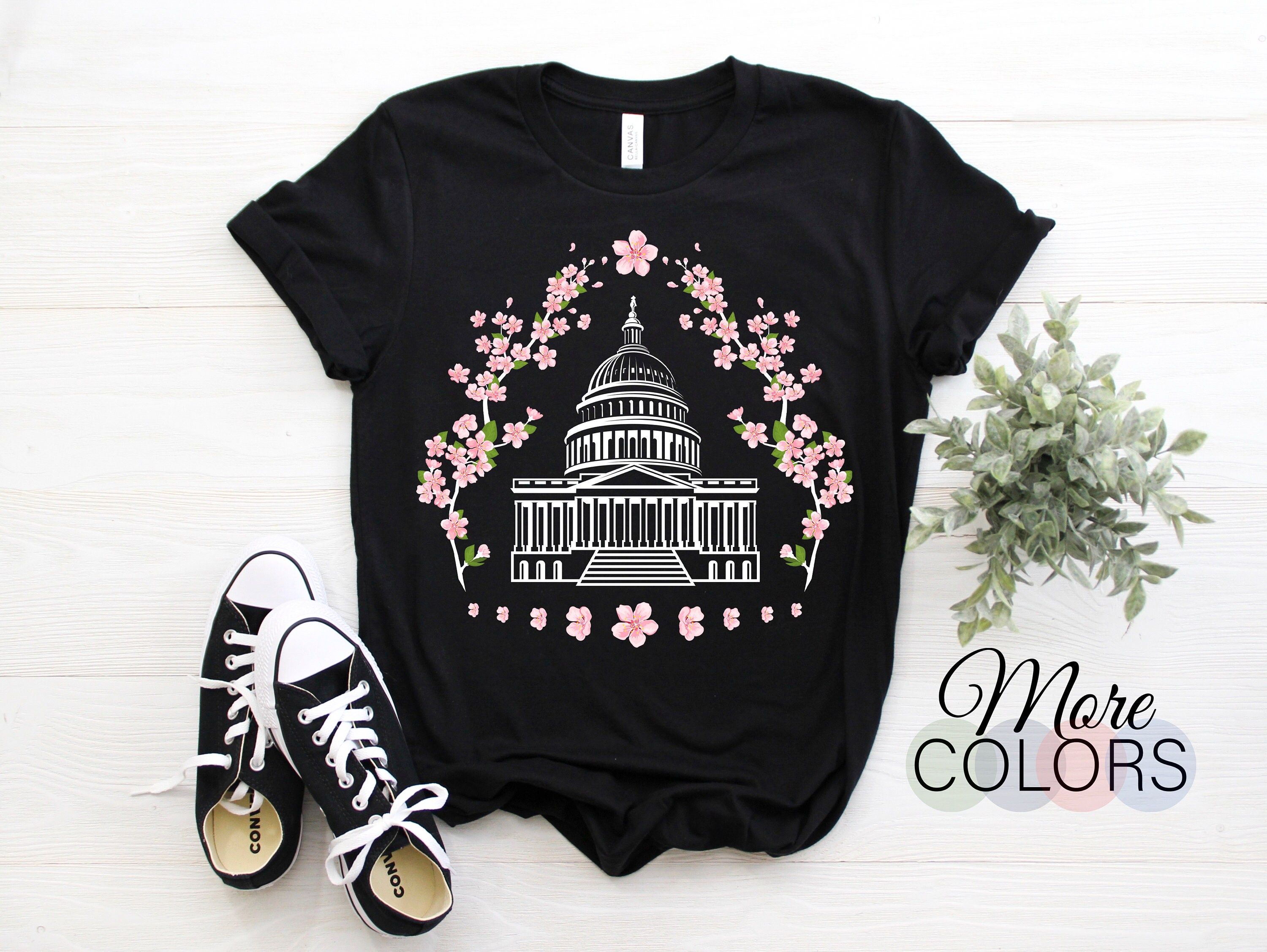 Smithsonian Cherry Blossom Shirt Washington Dc Cherry Blossom Shirt