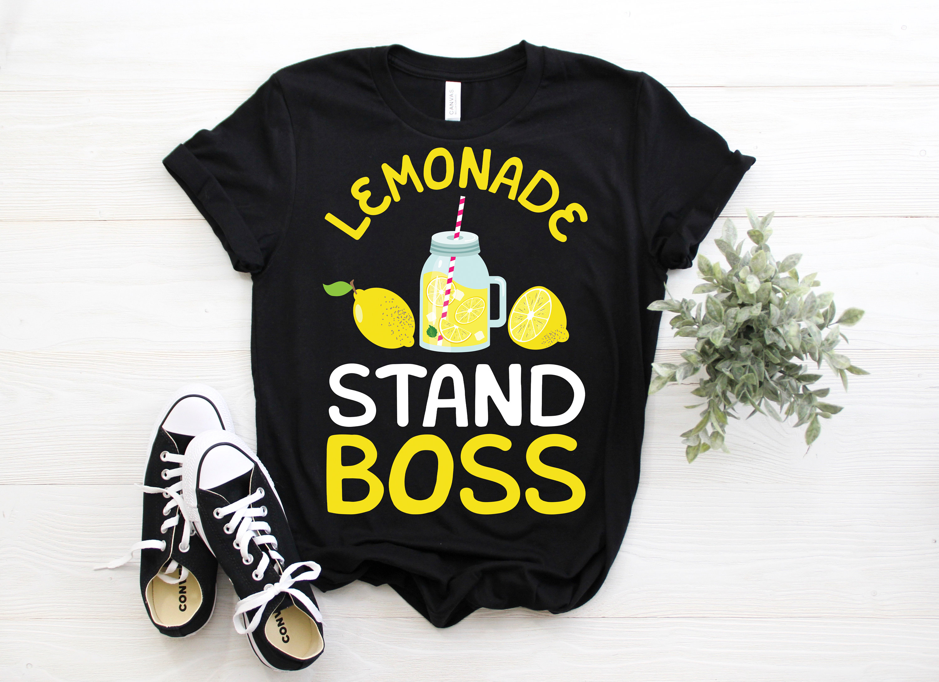 Lemonade Stand Boss T-shirt Ice Lemon Juice Crew Owned - Etsy