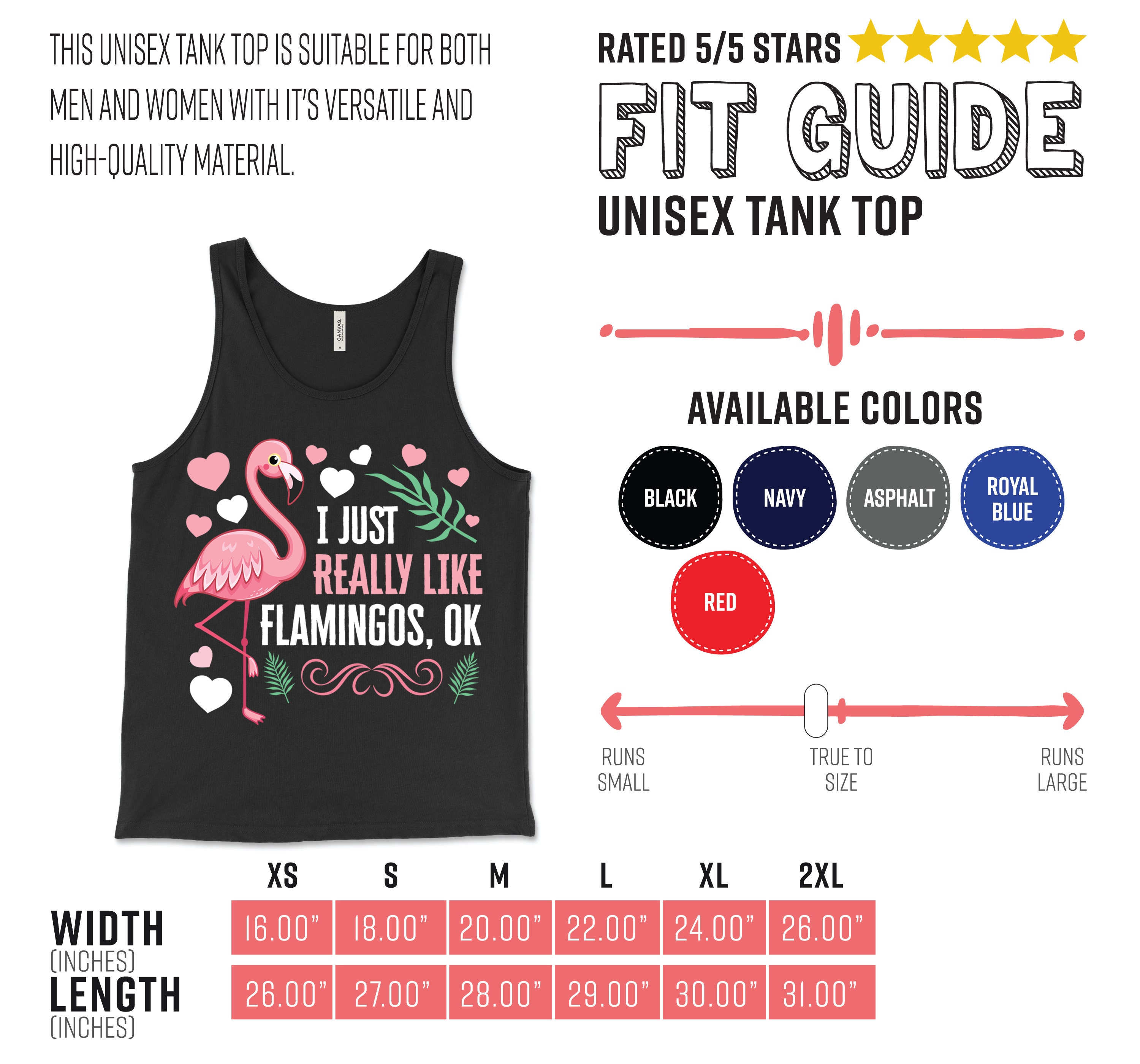 I Just Really Like Flamingos Ok Cute Gift T-shirt Pink | Etsy