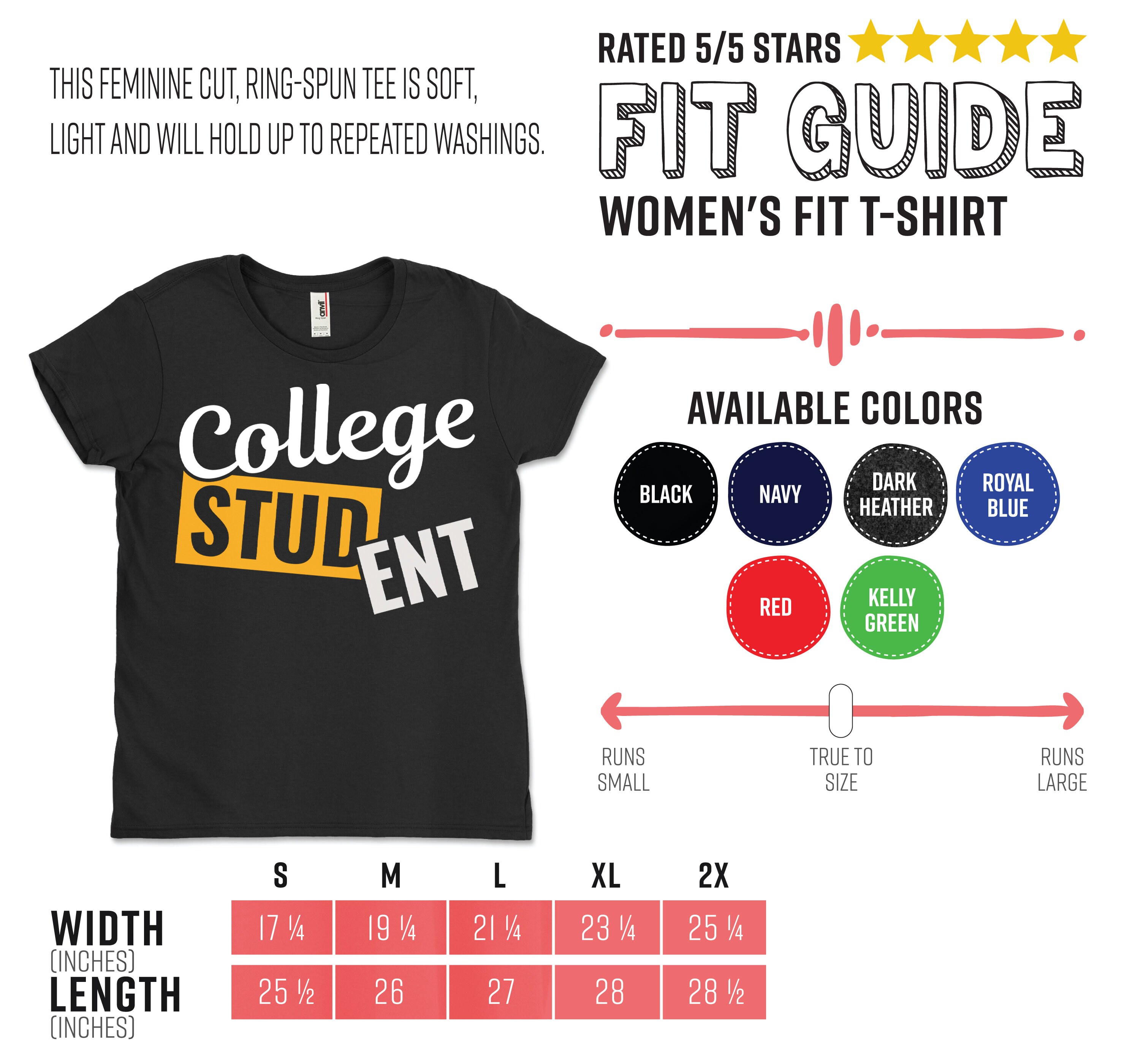 College Student Stud Funny College Apparel Gift T-shirt ent - Etsy